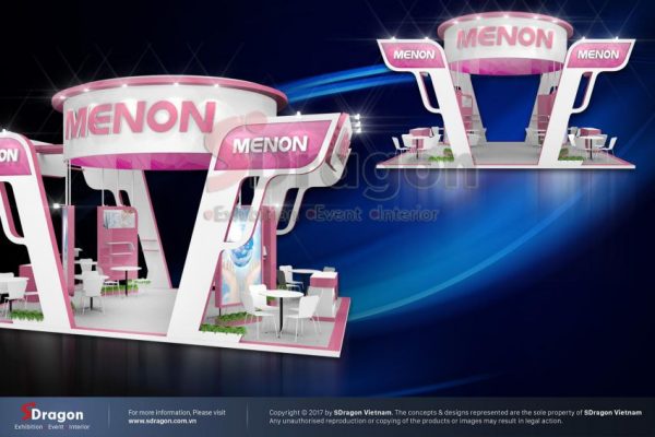Beautycare Expo 2020 - Booth Design & Construction - Sdragon