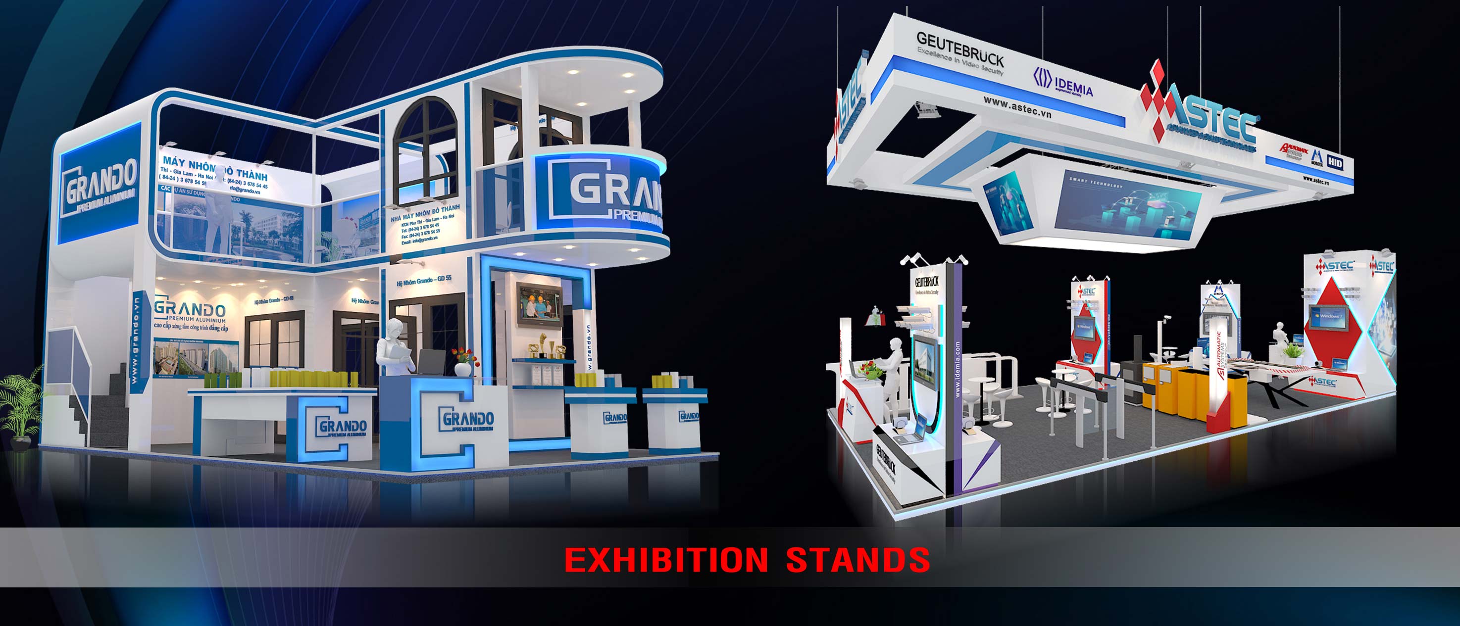 Professional Exhibition & Fair Booth Design & Construction