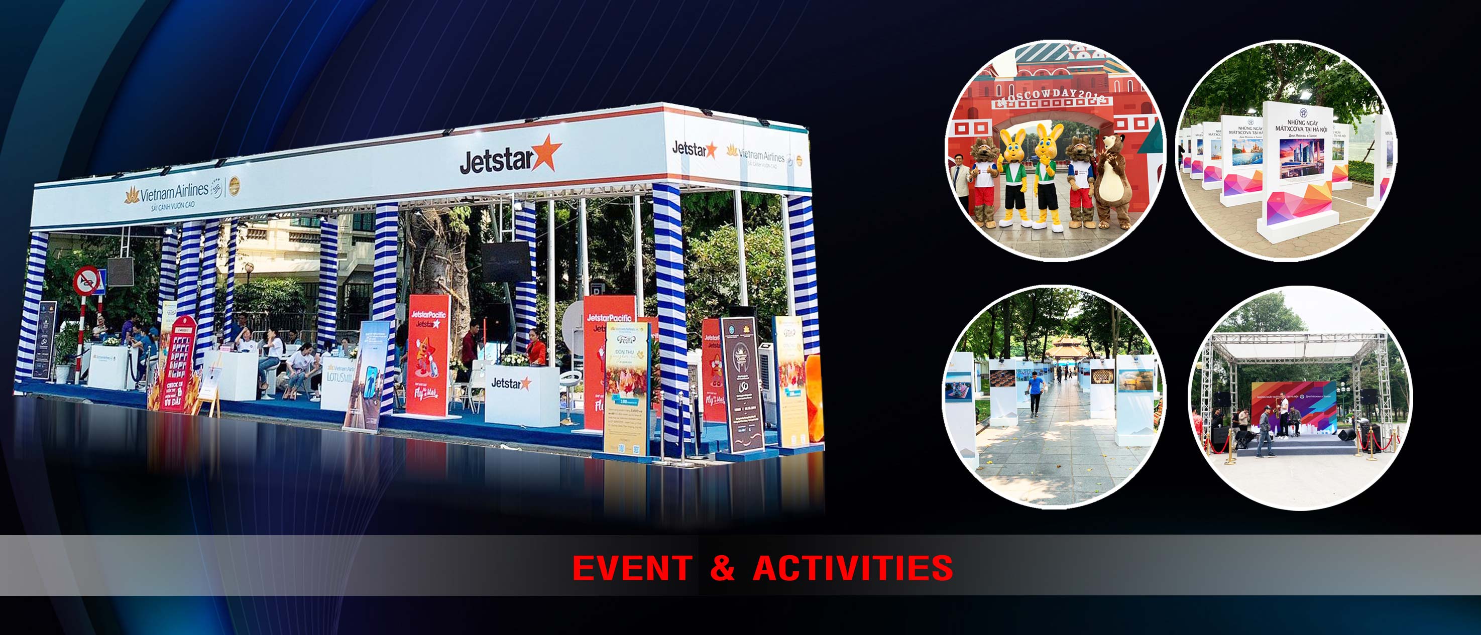 Professional Exhibition & Fair Booth Design & Construction