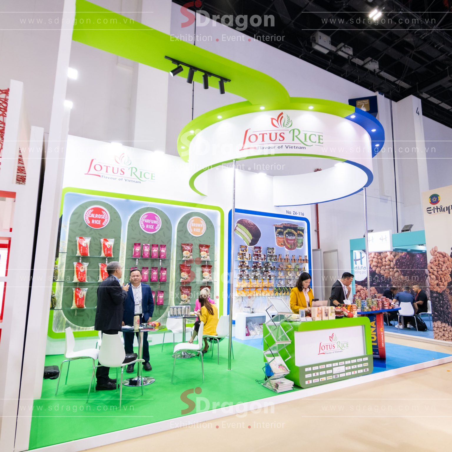 LỖI THIẾT KẾ GIAN HÀNG THƯỜNG GẶP TẠI CONTECH 2023. - Sdragon