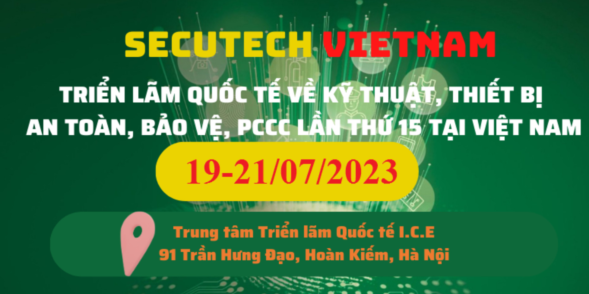 THIẾT KẾ GIAN HÀNG CHUẨN PCCC TẠI SECUTECH 2023 - Sdragon