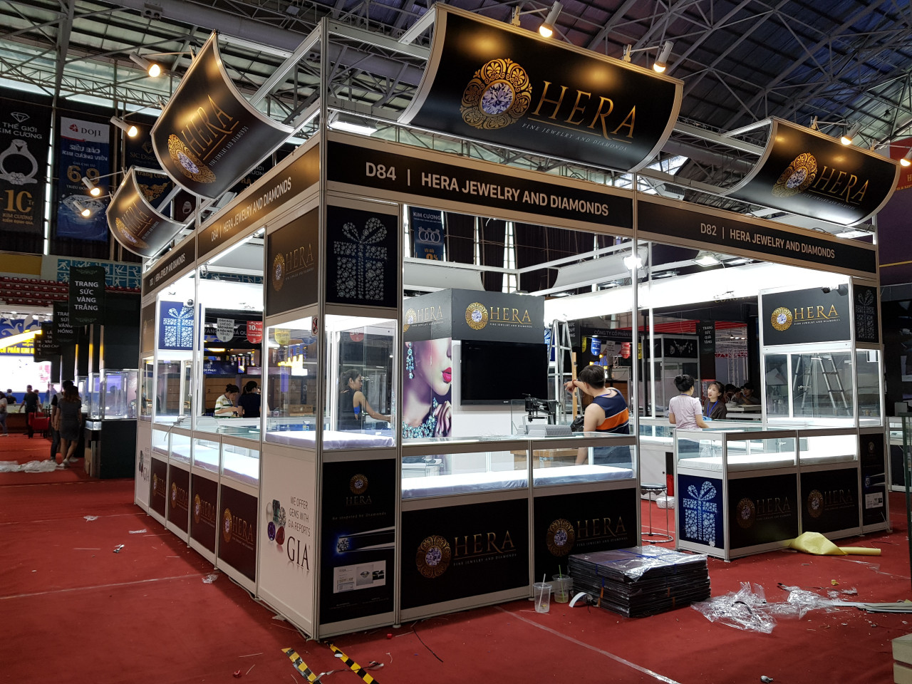 4 GREAT POSITIONS WHEN CONSTRUCTING EXHIBITION BOOTH AT VIETFISH 2024 ...